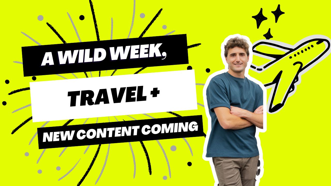 Newsletter #12 - A wild week, travel & new content coming 👀– RUNLY